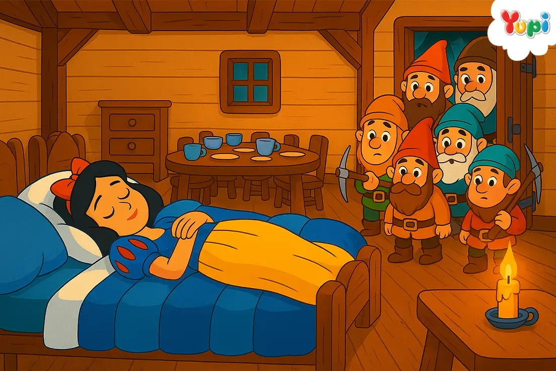 Dongeng Putri Salju dan Tujuh Kurcaci yang Baik Hati